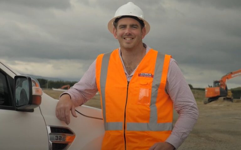 James Flower, learning from the deep end - Schick Civil Construction